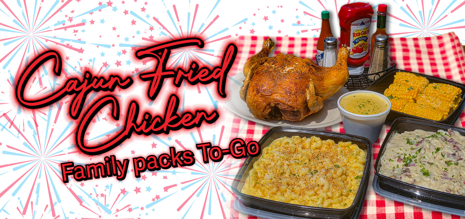 Cajun Fried Chicken Family Packs – Dodie's Cajun Diner at The Harbor